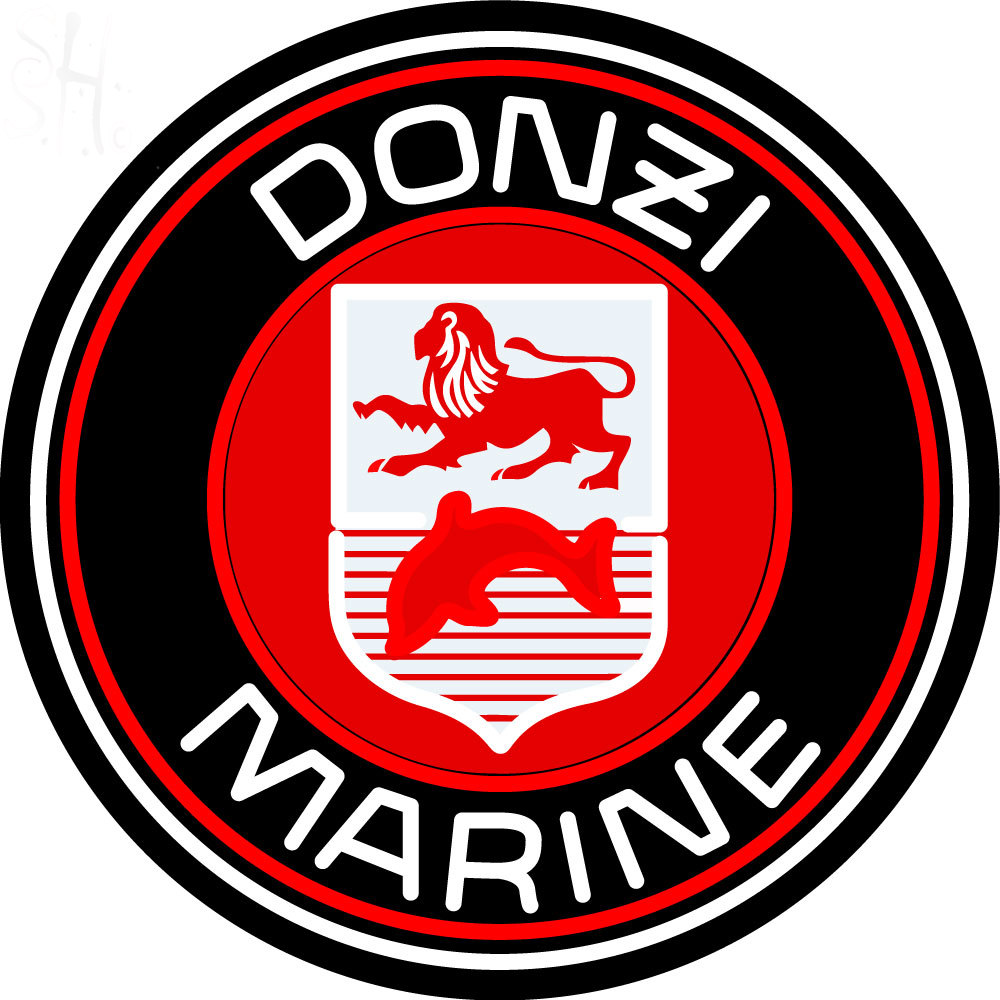 Custom Donzi Marine Logo Neon Sign 1 | Neon Signs | Neon Light