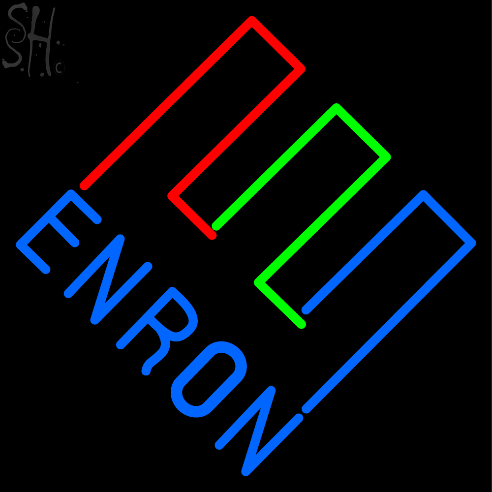 Custom Enron Logo Neon Sign 1 | Neon Signs | Neon Light