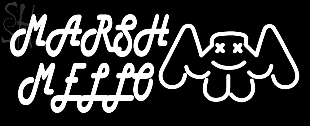 Custom Marshmello Logo Neon Sign 2 | Neon Signs | Neon Light
