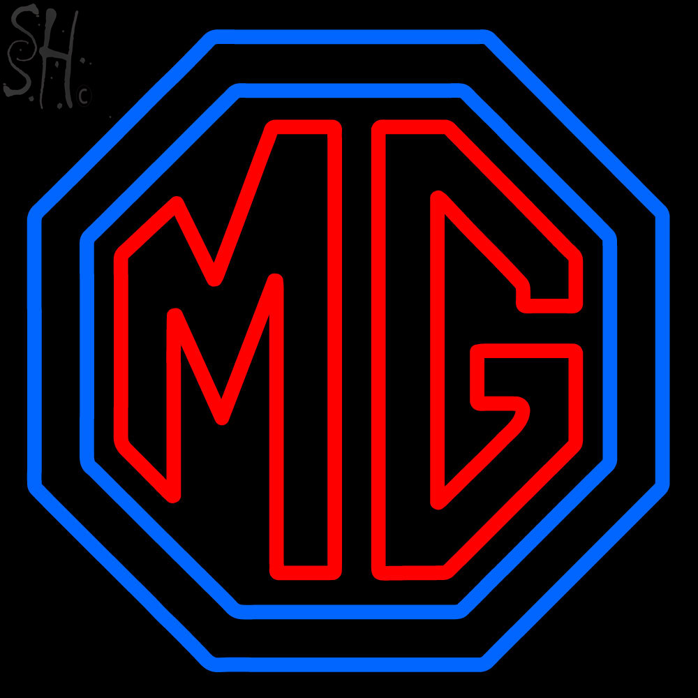 Custom Mg Cars Logo Neon Sign 9 | Neon Signs | Neon Light