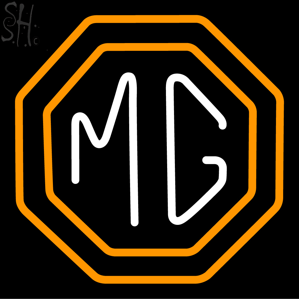 Custom Mg Logo Neon Sign 4 | Neon Light Custom | Neon Light