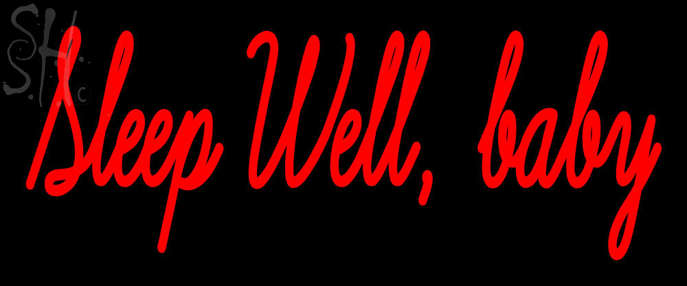 Custom Sleep Well Baby Neon Sign 1 | Neon Signs | Neon Light