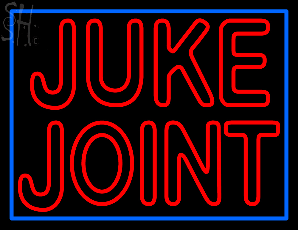 Custom Steve Gumble Juke Joint Neon Sign 1 Custom Neon Signs Neon Light