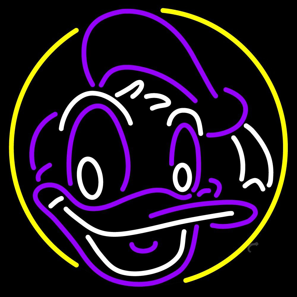 Donald Duck Neon Sign | Retro Neon Signs | Neon Light Donald Duck Neon Sign | Retro Neon Signs | Neon Light