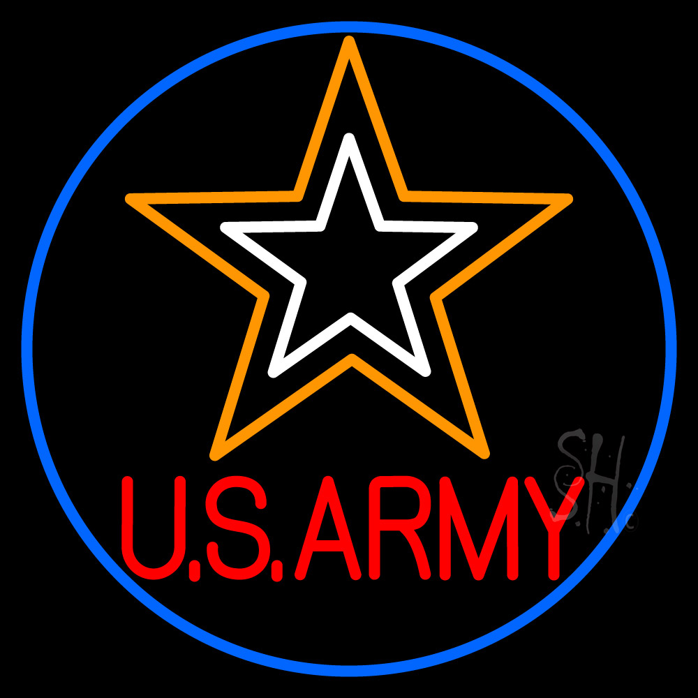 Us Army Neon Sign | Military Neon Signs | Neon Light