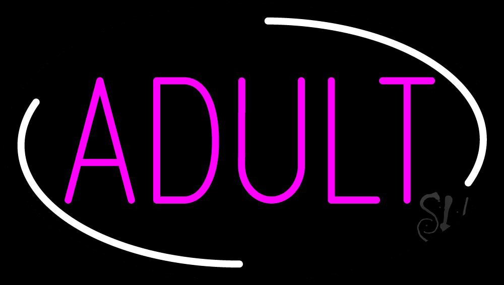 Pink Adult Neon Sign | Movies Neon Signs | Neon Light
