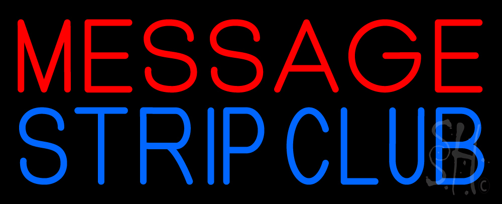 Custom Strip Club Neon Sign | Custom Neon Signs | Neon Light