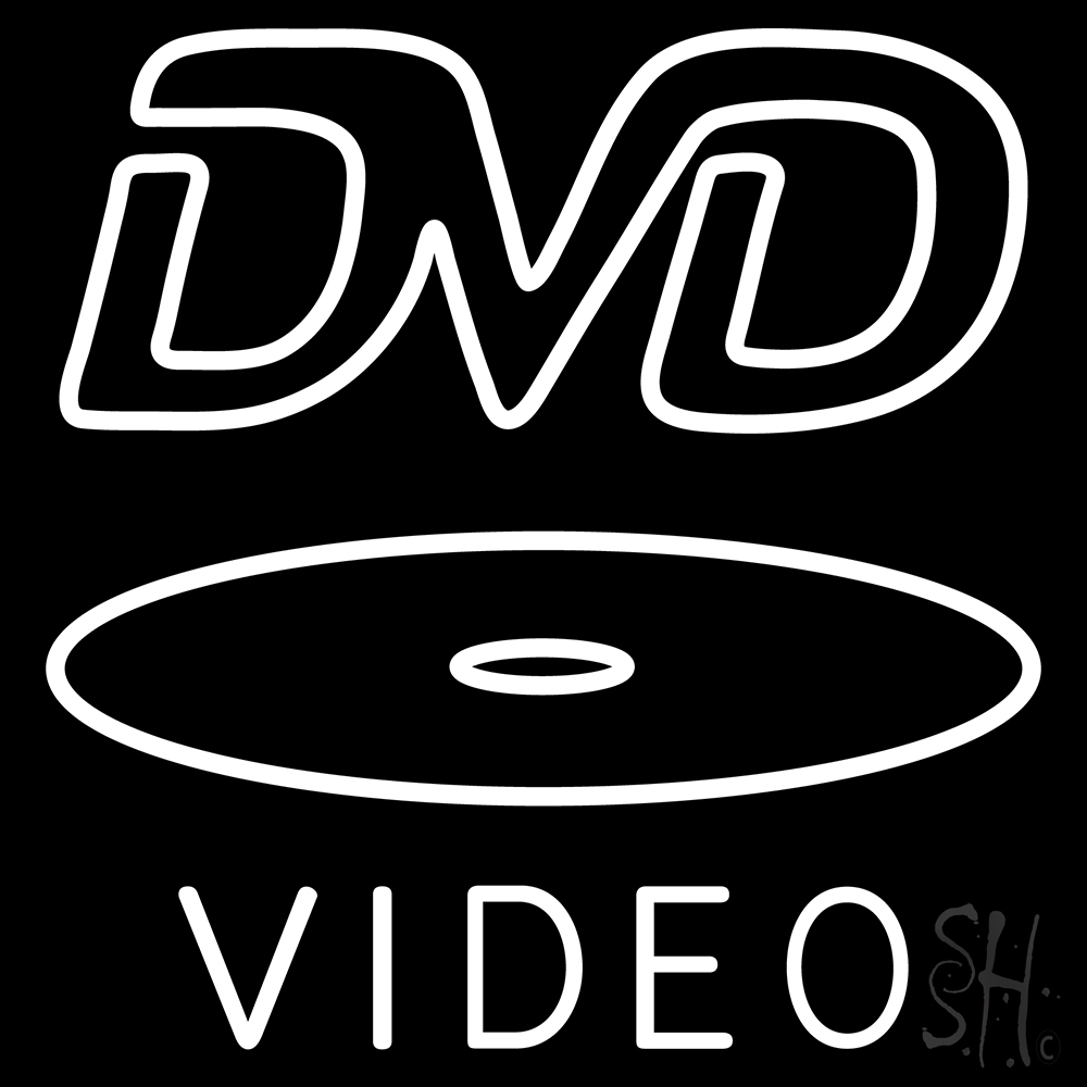 Dvd Video Dics Neon Sign | Music Neon Signs | Neon Light