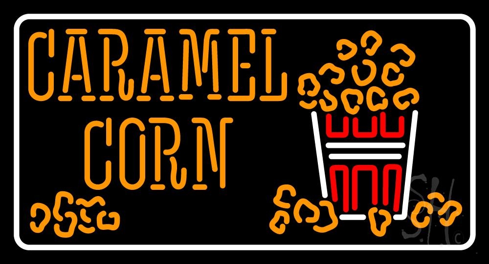 Caramel Corn Neon Sign | Movies Neon Signs | Neon Light