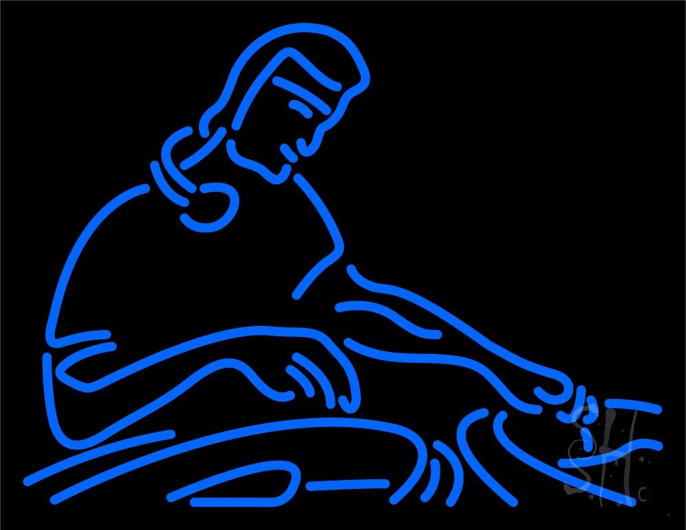 Dj Blue Neon Sign | Music Neon Signs | Neon Light