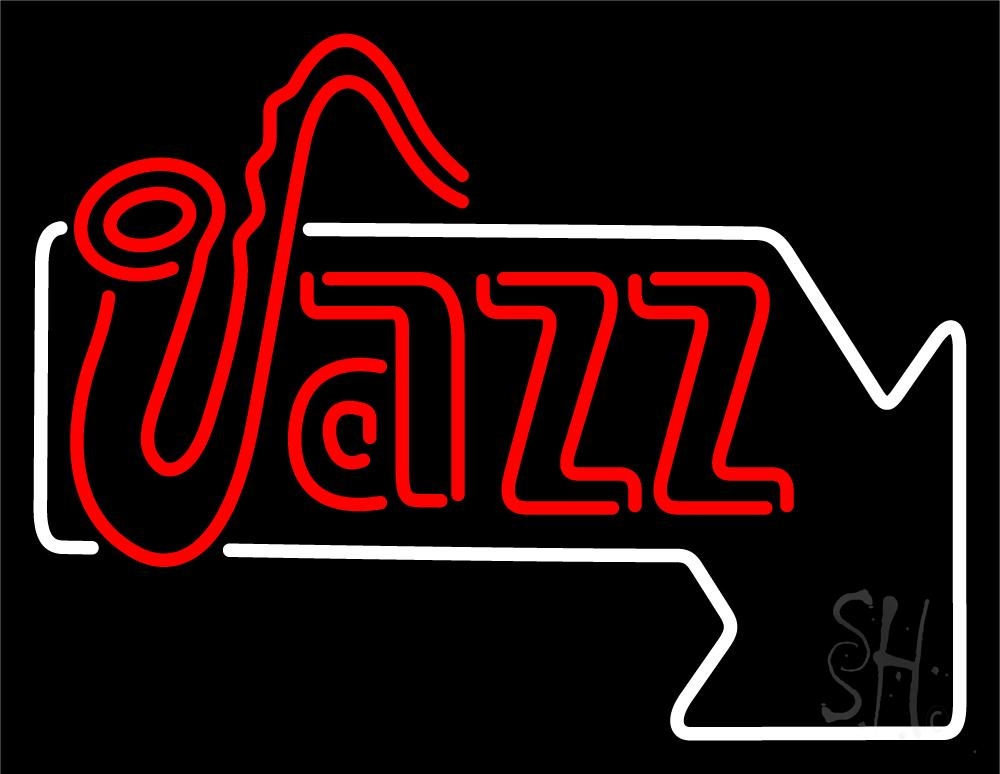Jazz Red 4 Neon Sign | Music Neon Signs | Neon Light