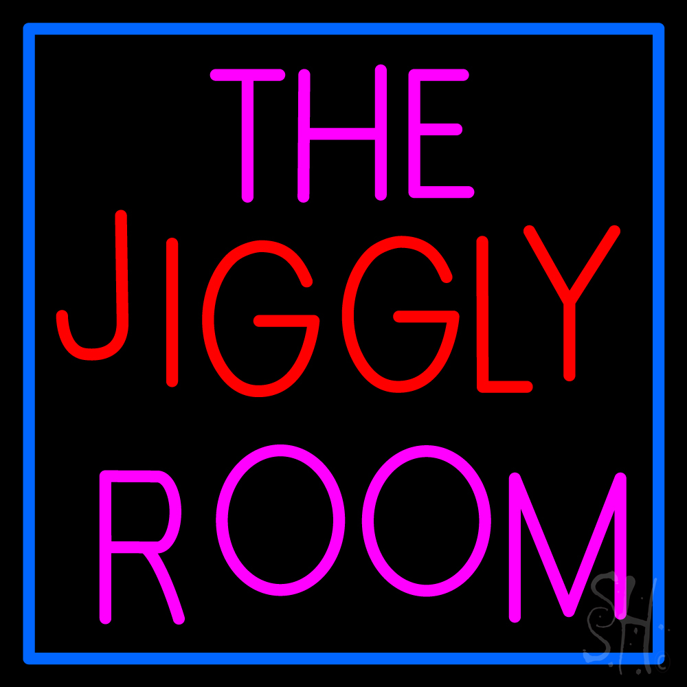 The Jiggly Room Neon Sign | Strip Club Neon Signs | Neon Light